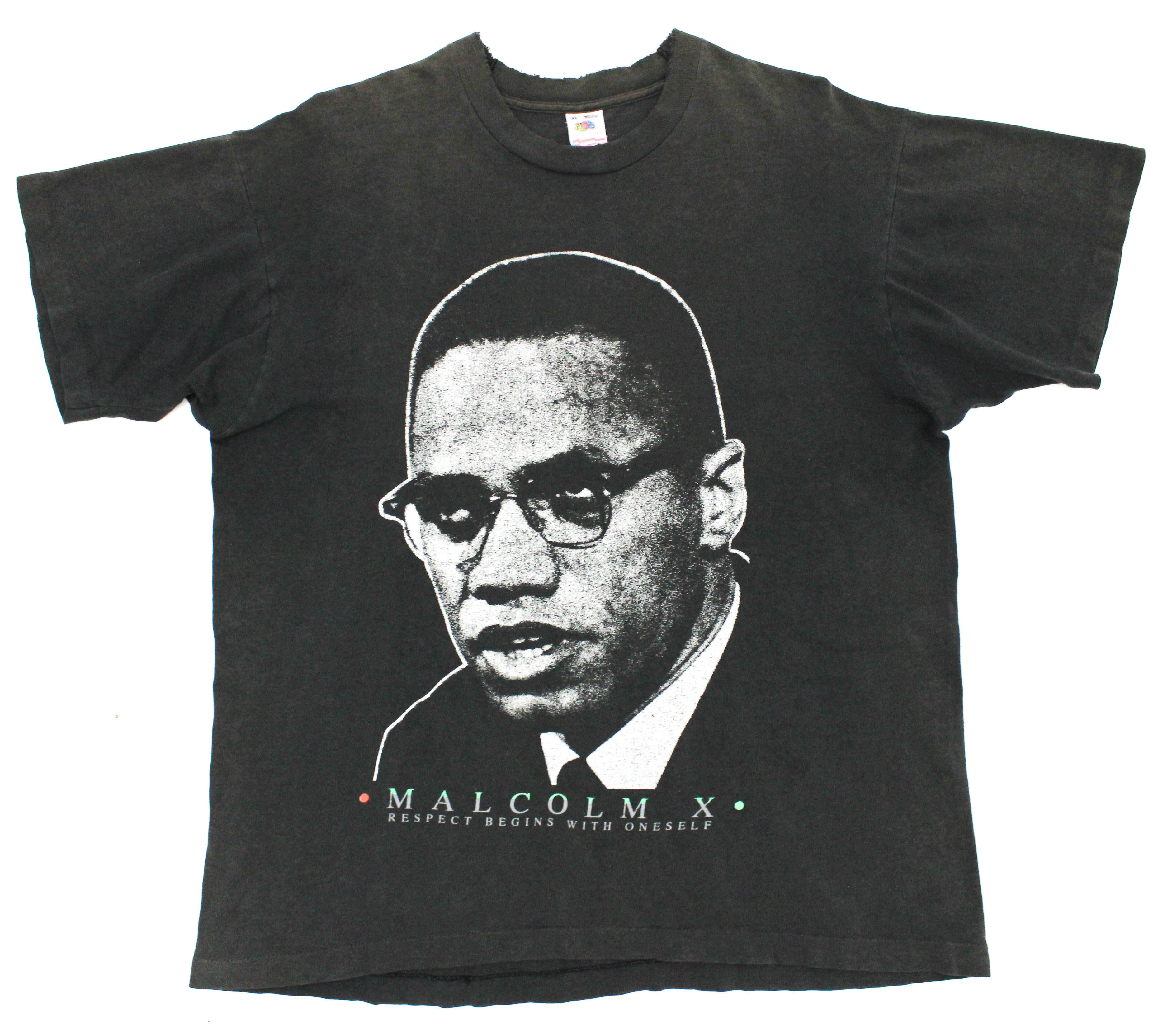 Malcolm X 90s Tribute XL *Heavy Fade* – Elevated Atelier